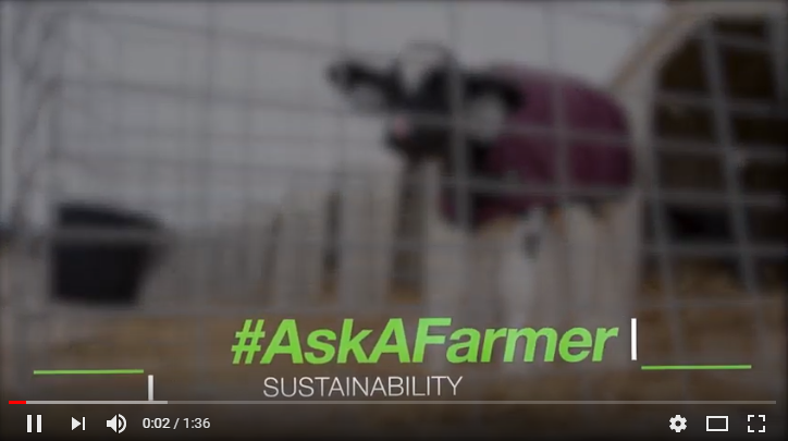 #AskAFarmer about sustainability - National Dairy FARM Program